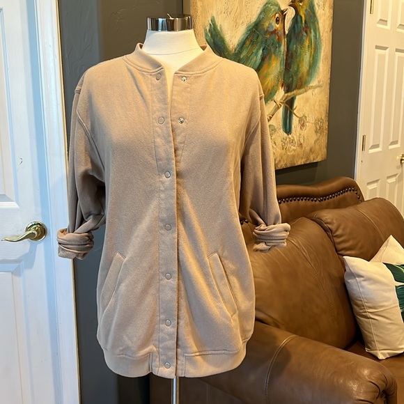 Blair | Jackets & Coats | Vintage Blair Snap Front Sweatshirt Jacket ...